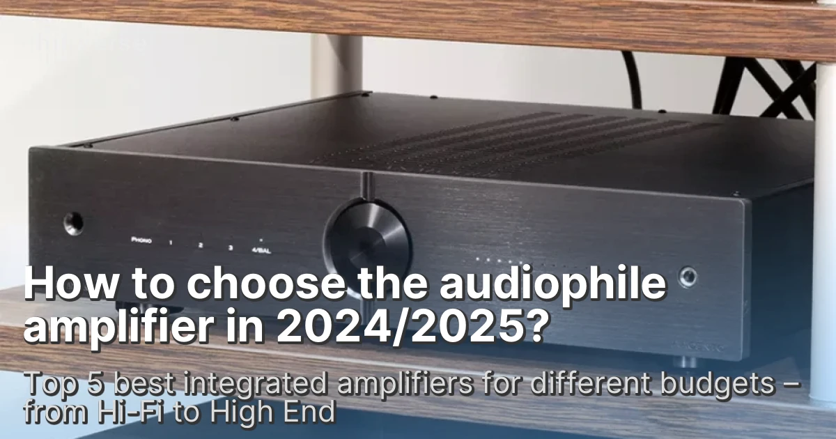 How to choose the audiophile amplifier in 2024/2025?. Top 5 best ...