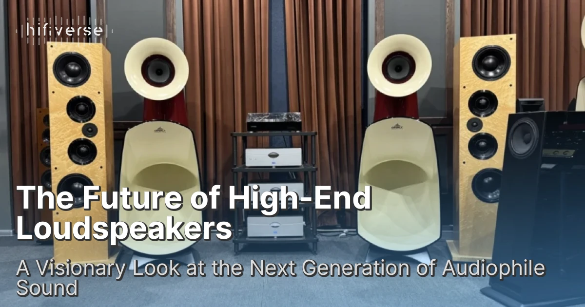The Future of High-End Loudspeakers. A Visionary Look at the Next ...