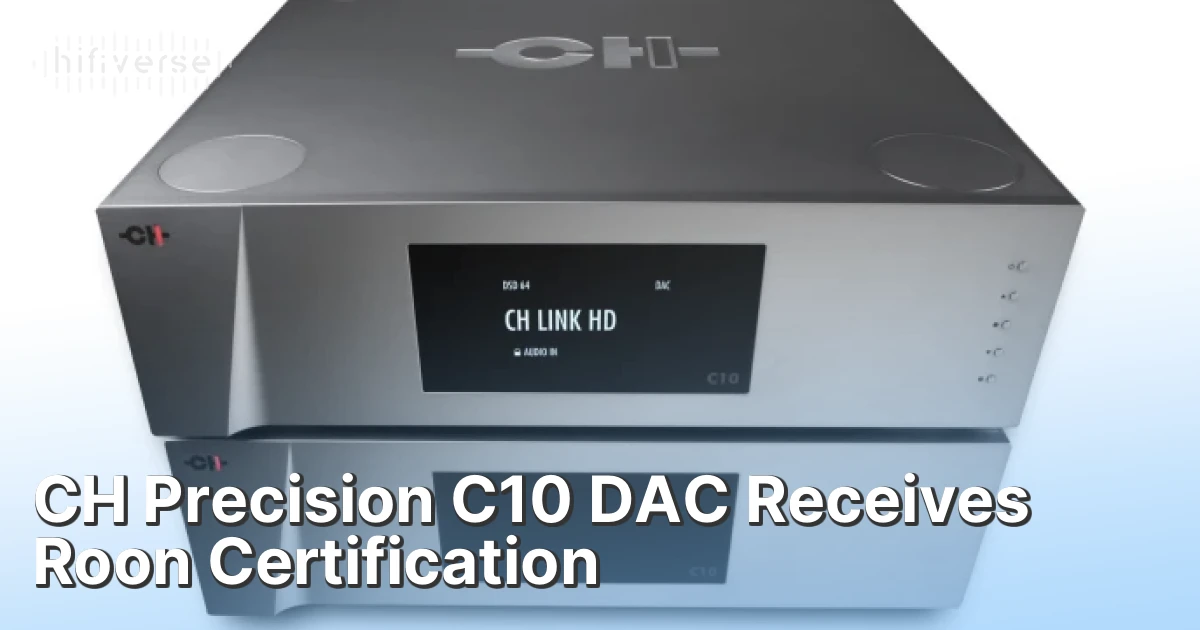 CH Precision C10 DAC Receives Roon Certification - Hifiverse