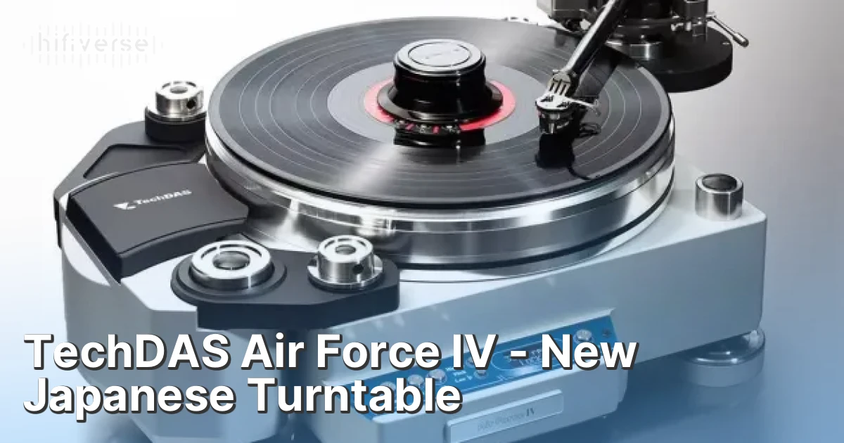 TechDAS Air Force IV - New Japanese Turntable - Hifiverse