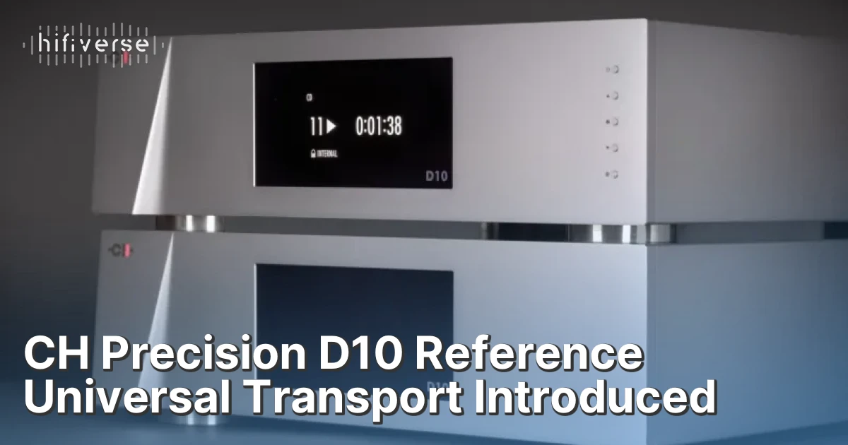 CH Precision D10 Reference Universal Transport Introduced - Hifiverse