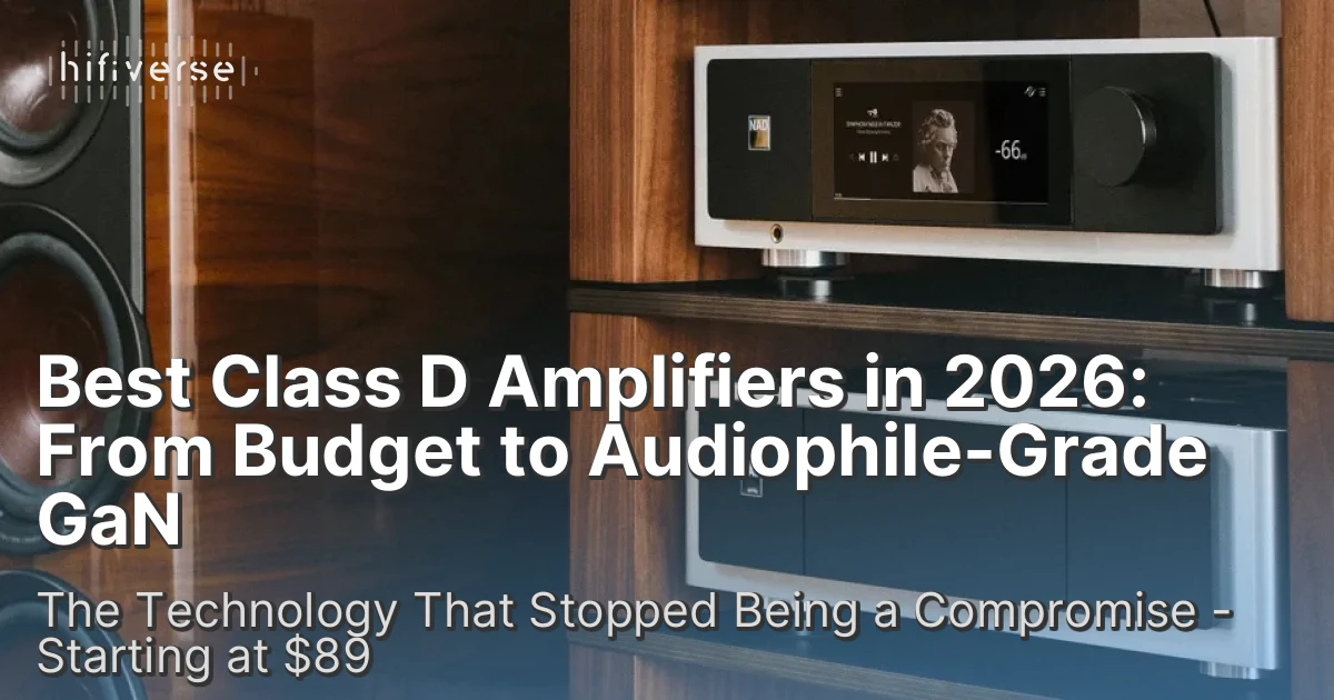 Best Class D Amplifiers in 2026: From Budget to Audiophile-Grade GaN ...